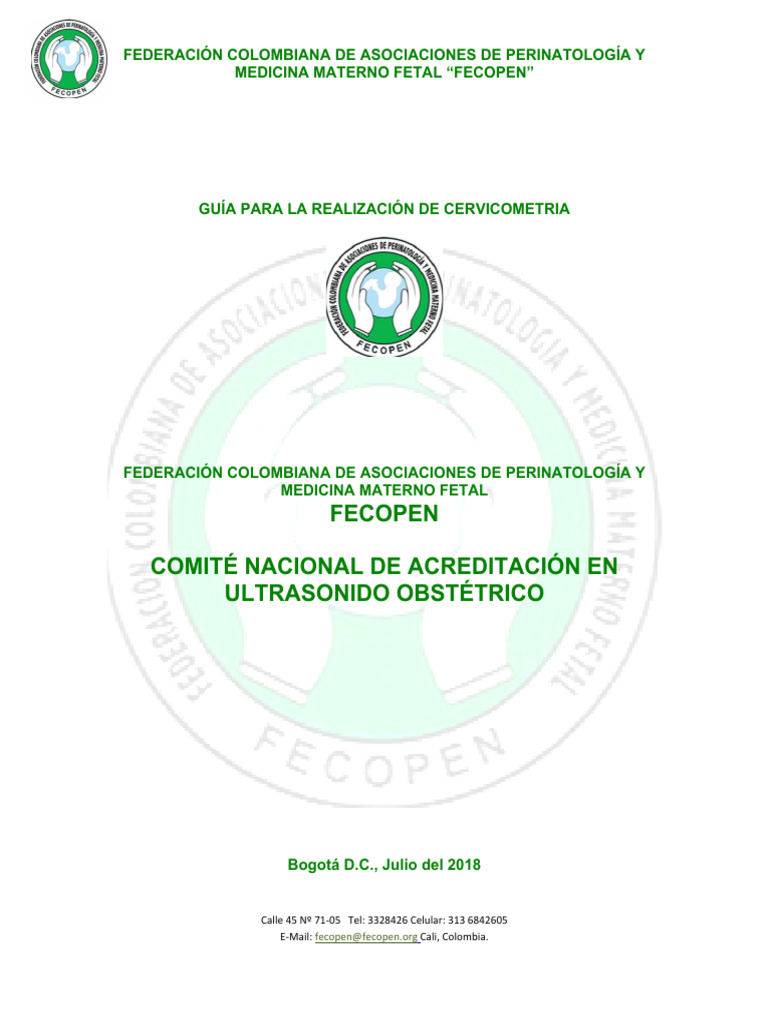 Cervicometria Guia Fecopen | PDF | Parto prematuro | Parto
