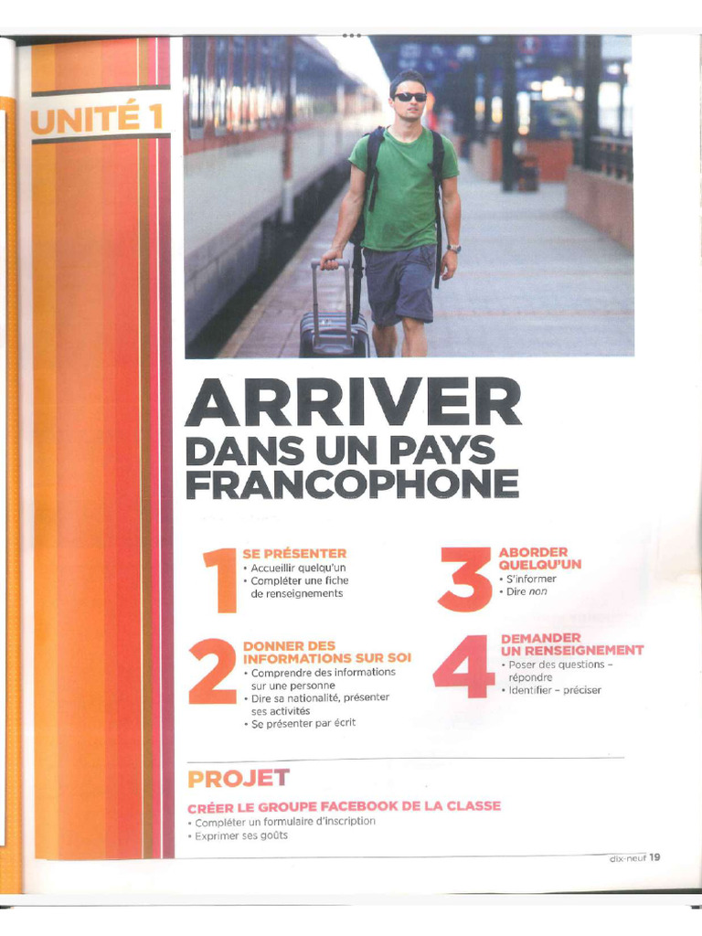 Unité 1, Leçon 1 te 2 | PDF