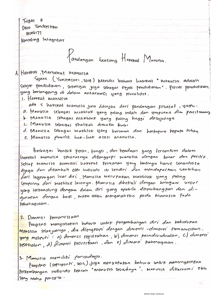 Tugas 2 Deva Yandrestika (18006177) | PDF