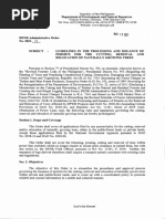 Dao-2000-21 Guidelines On The Issuance of Private Land Timber Permit ...