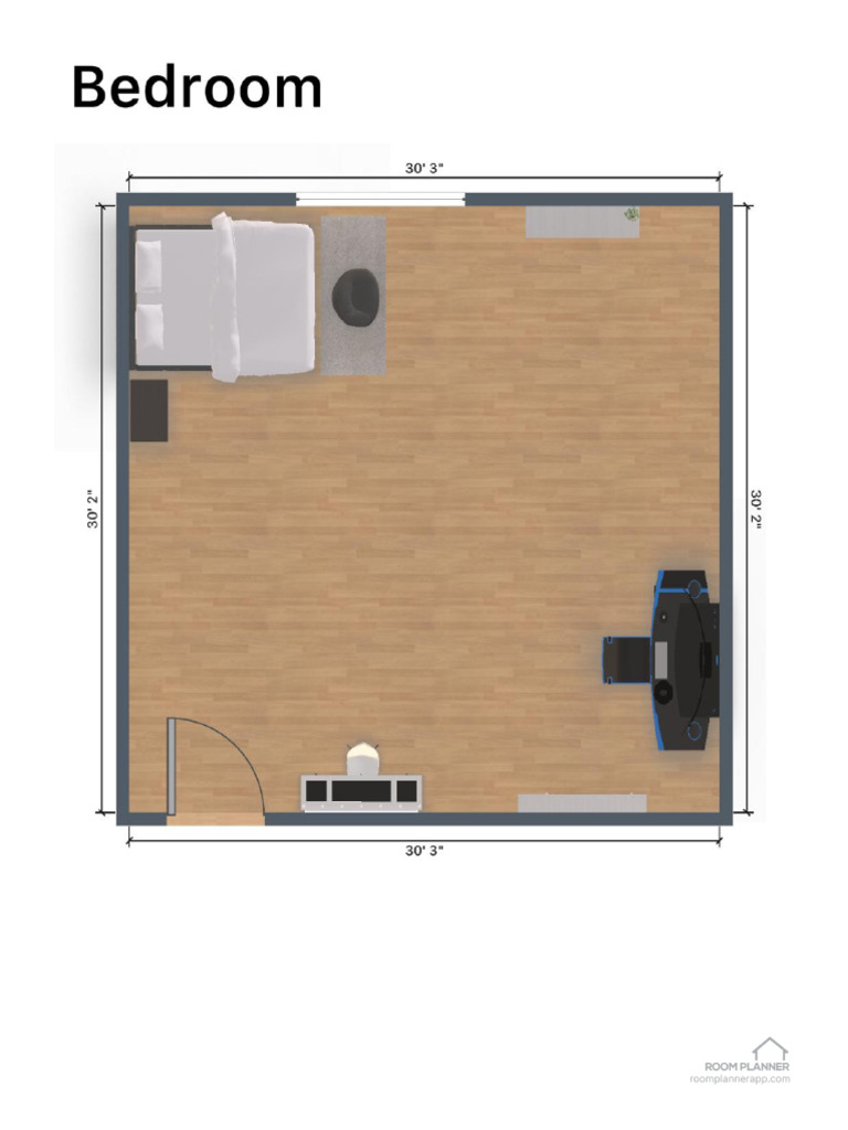 Bedroom - Room Plan | PDF
