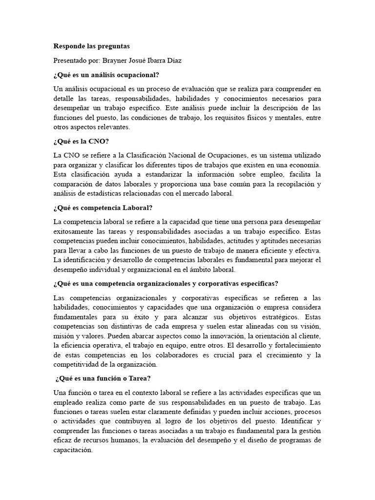 Exámen, Brayner Ibarra | PDF | Gestión de recursos humanos | Business