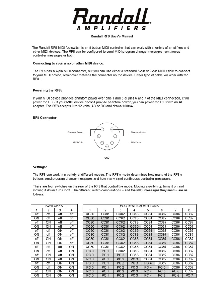 RF8 Users Manual Rev1 | PDF | Cargo | Receipt