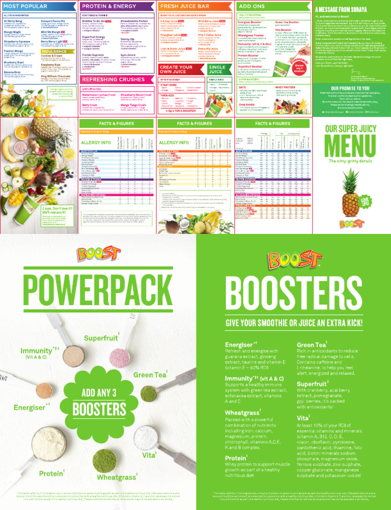 Menu Booster | PDF