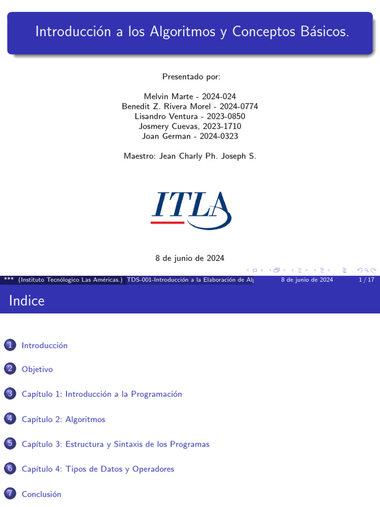 Fundamentos de Programación y Algoritmos | PDF | Algoritmos ...