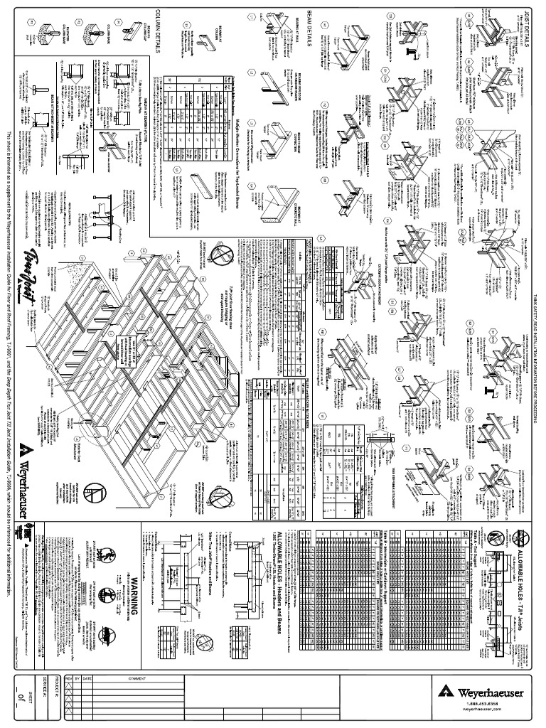 TJ-4015 Floor Framing and Installation Cover Sheet April 2022 BW | PDF