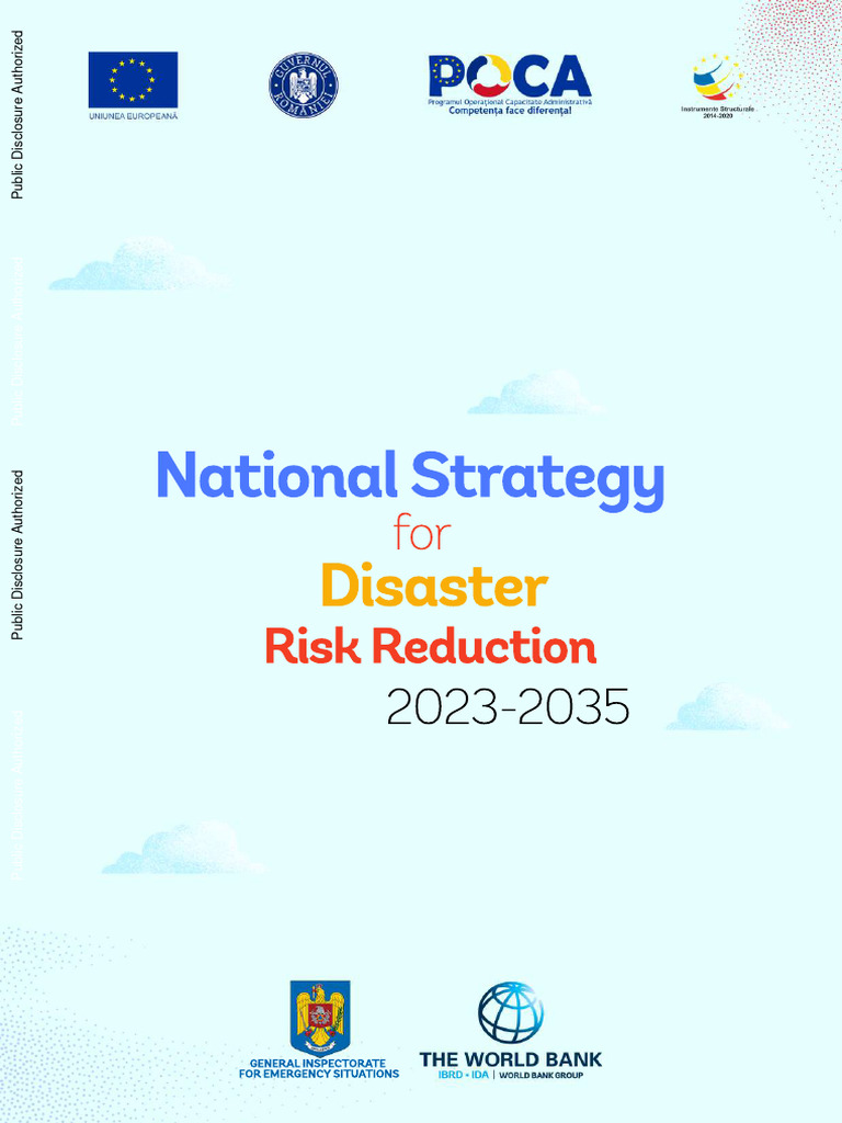 Romania - National Strategy For Disaster Risk Reduction - 2023-2035 | PDF