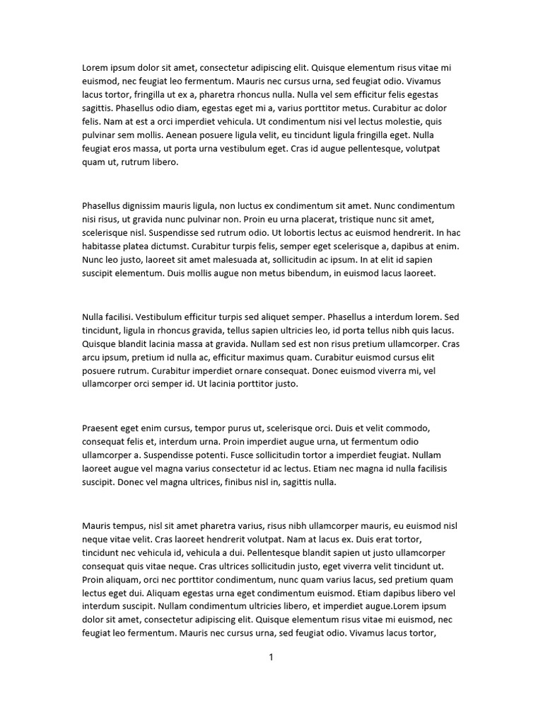 1000 Lorem Ipsun | PDF