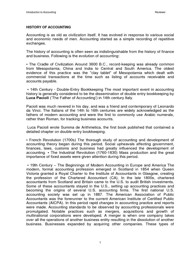 Accounting Reviewer | PDF | Debits And Credits | Equity (Finance)