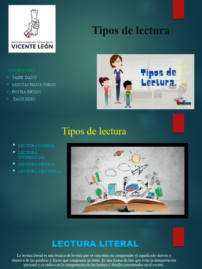 Tipos de Lecturas T | PDF