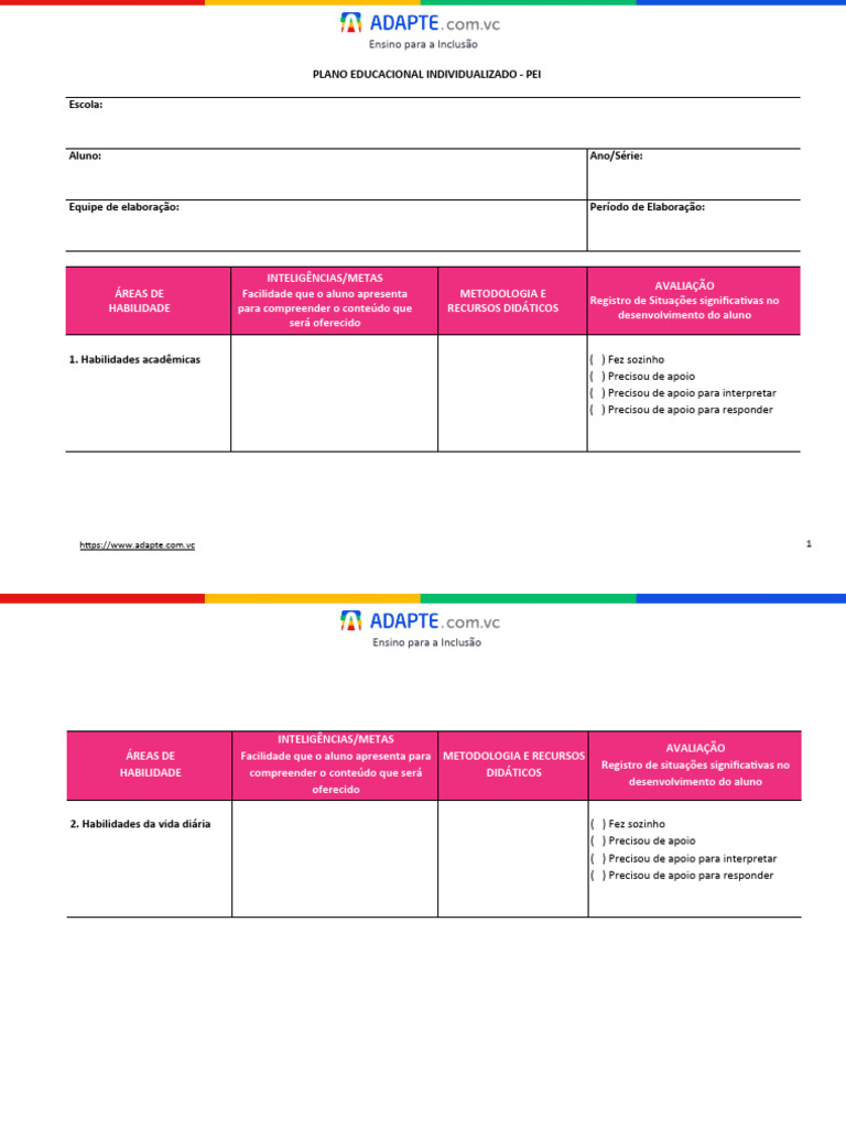 Formul Rio PEI | PDF