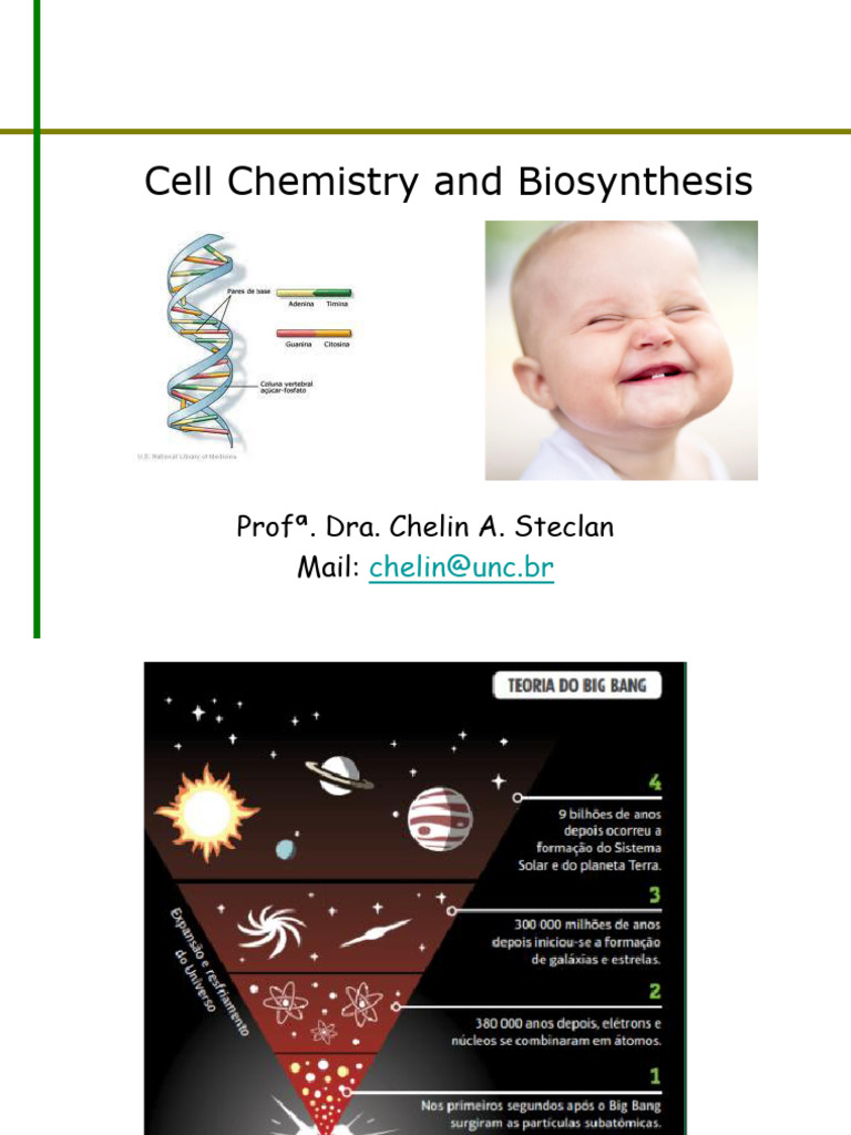 Cell Chemistry and Biosynthesis Overview | PDF | Natural Sciences | Nature