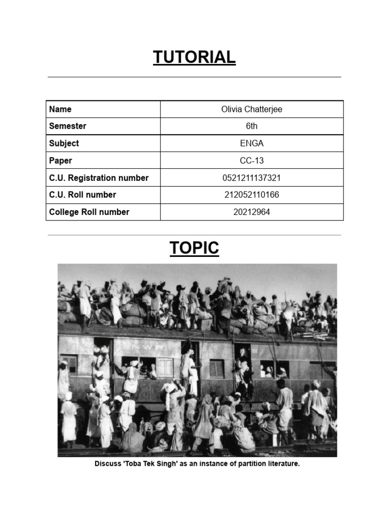 Cc13 Tutorial | Download Free PDF | Partition Of India