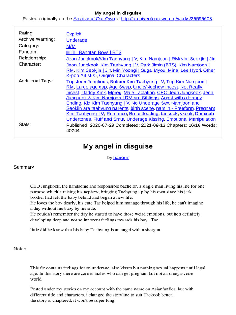 My Angel in Disguise | PDF