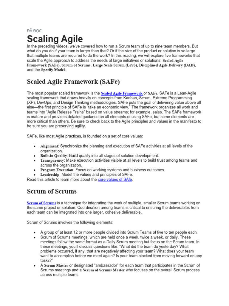 Bai4 4-6 | PDF | Scrum (Software Development) | Agile Software Development