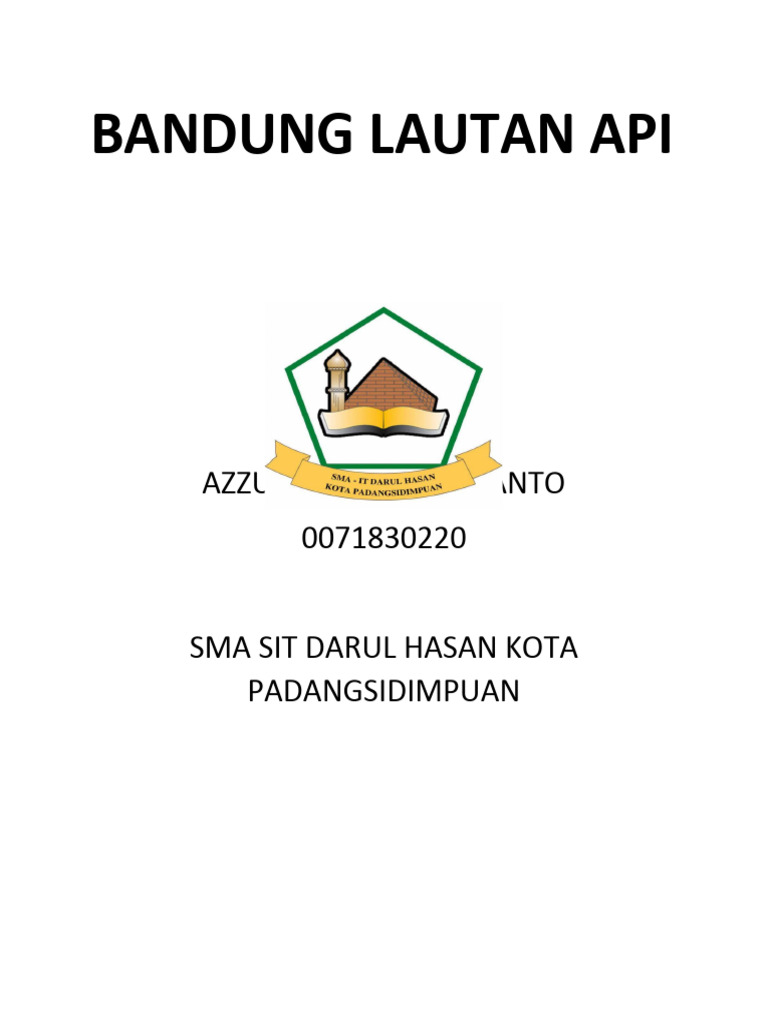 Sejarah Bandung Lautan Api | PDF | Politik