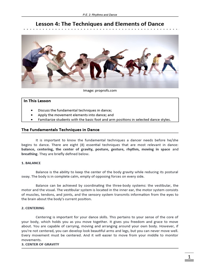 Modules Performance Tests 1 | PDF | Dances | Balance (Ability)