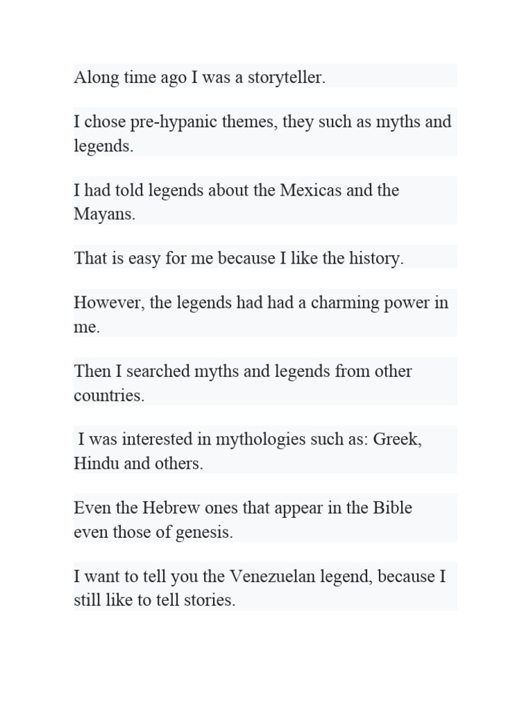 Venezuelan Legend: Firefly's Folly | PDF | Poetry | General Fiction