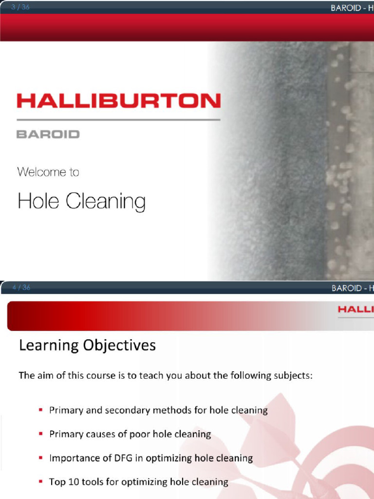 HOLE CLEANING | PDF