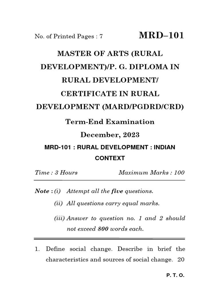 Mrd 101 Pdf Economies