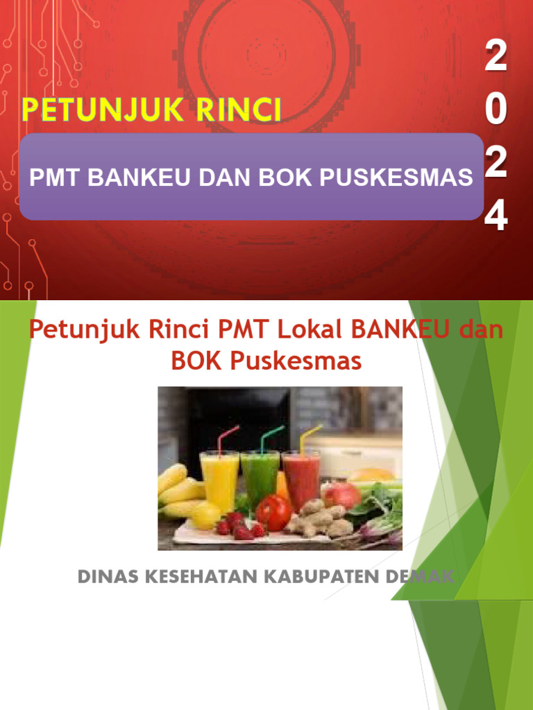 Juklak PMT 2024 | PDF