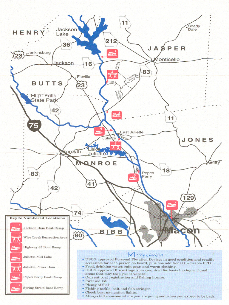 Upper Ocmulgee Guide | PDF