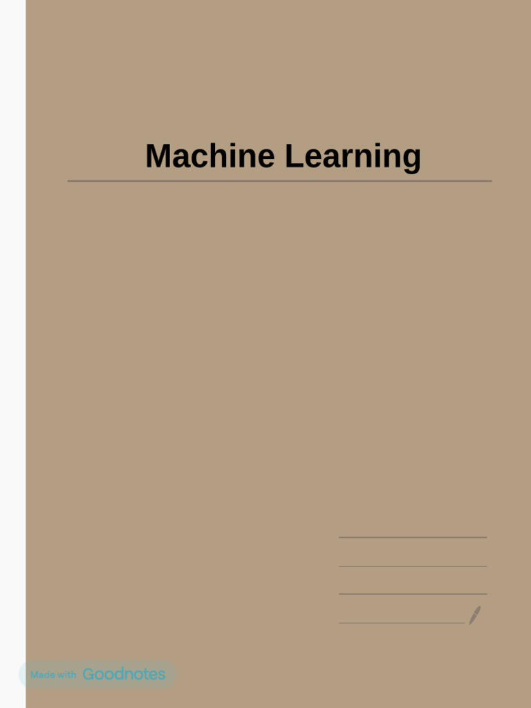 Machine Learning 11 June | PDF