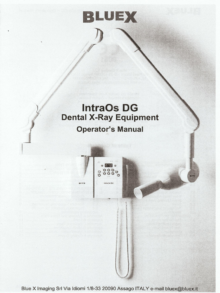 Bluex DG User Manual | PDF