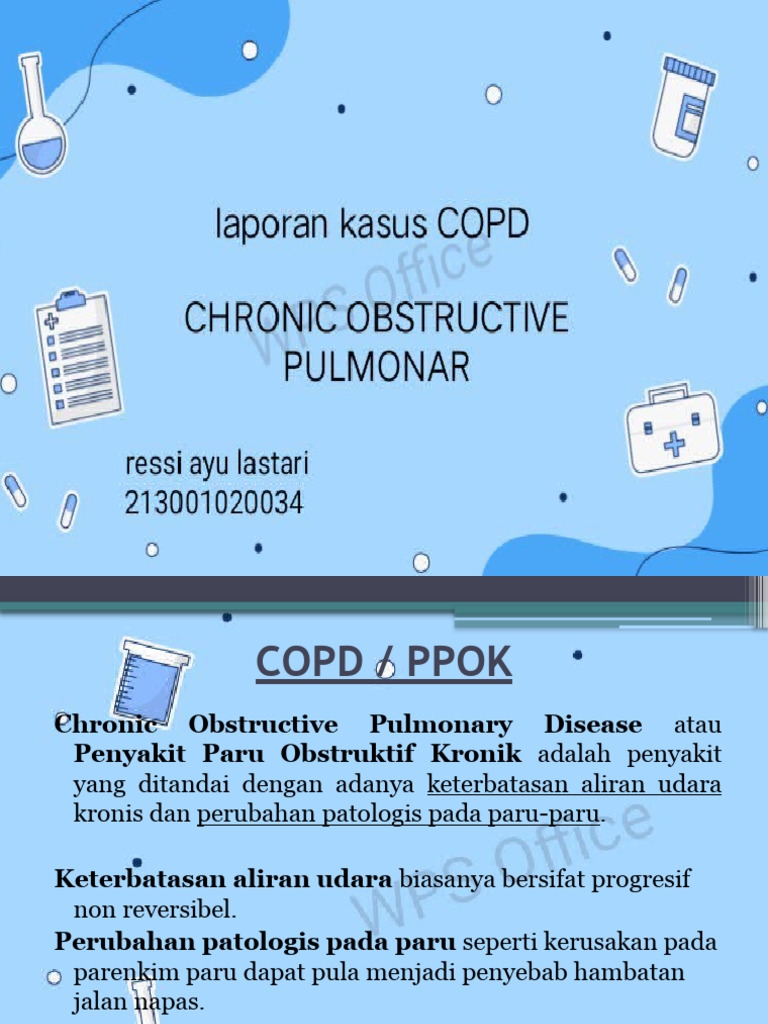 Laporan Kasus Copd | PDF