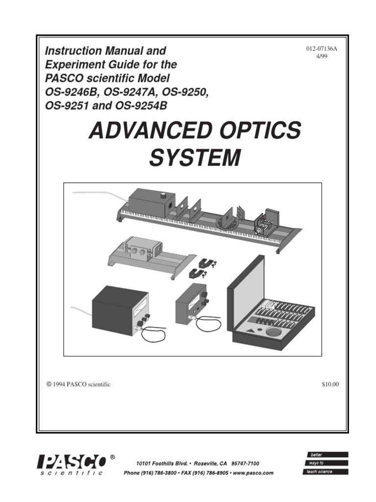 Advanced Optics System | PDF | Optics | Incandescent Light Bulb