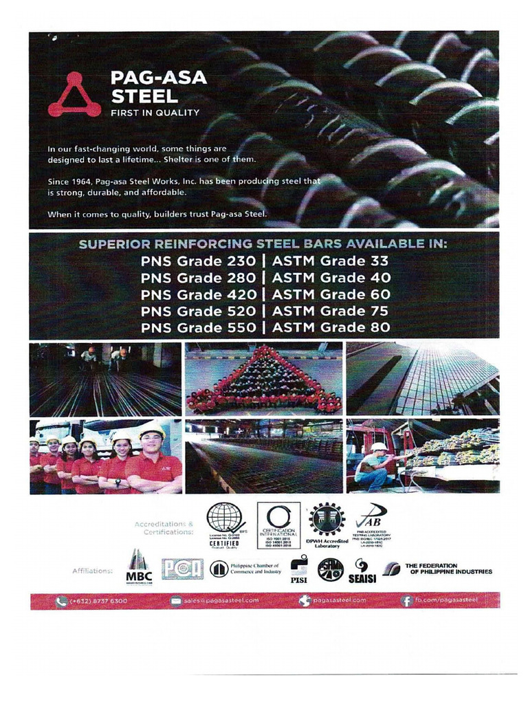 Pag-Asa Rebars | PDF