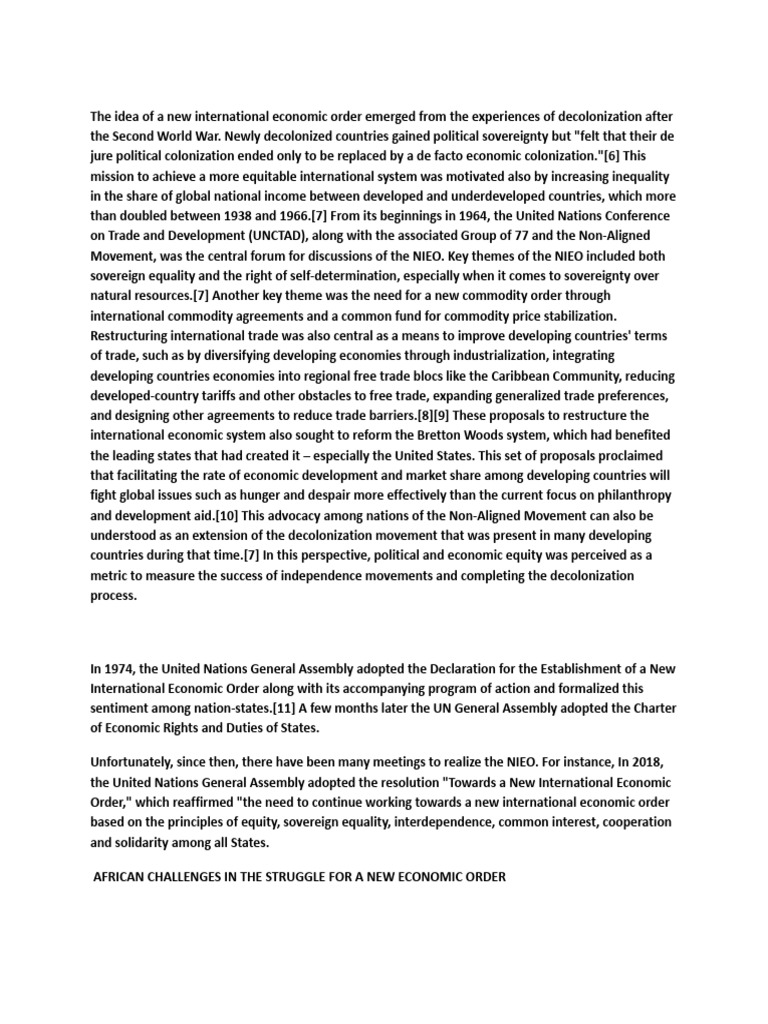 PRESENTATION | PDF | International Relations | Economies