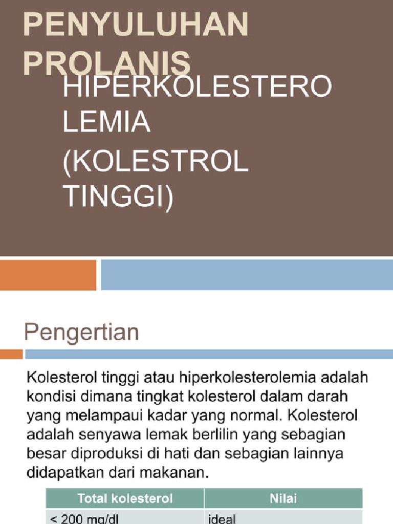 Materi Kolestrol | PDF