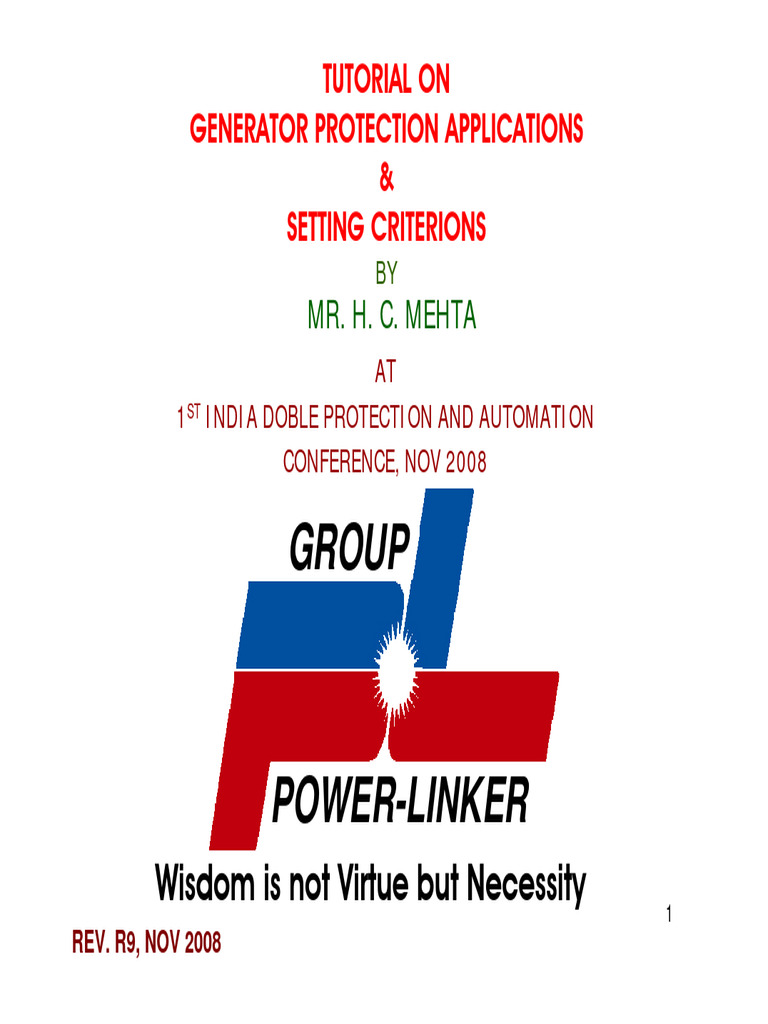 Gen Tutorial PDF (2) | Download Free PDF | Electric Generator ...