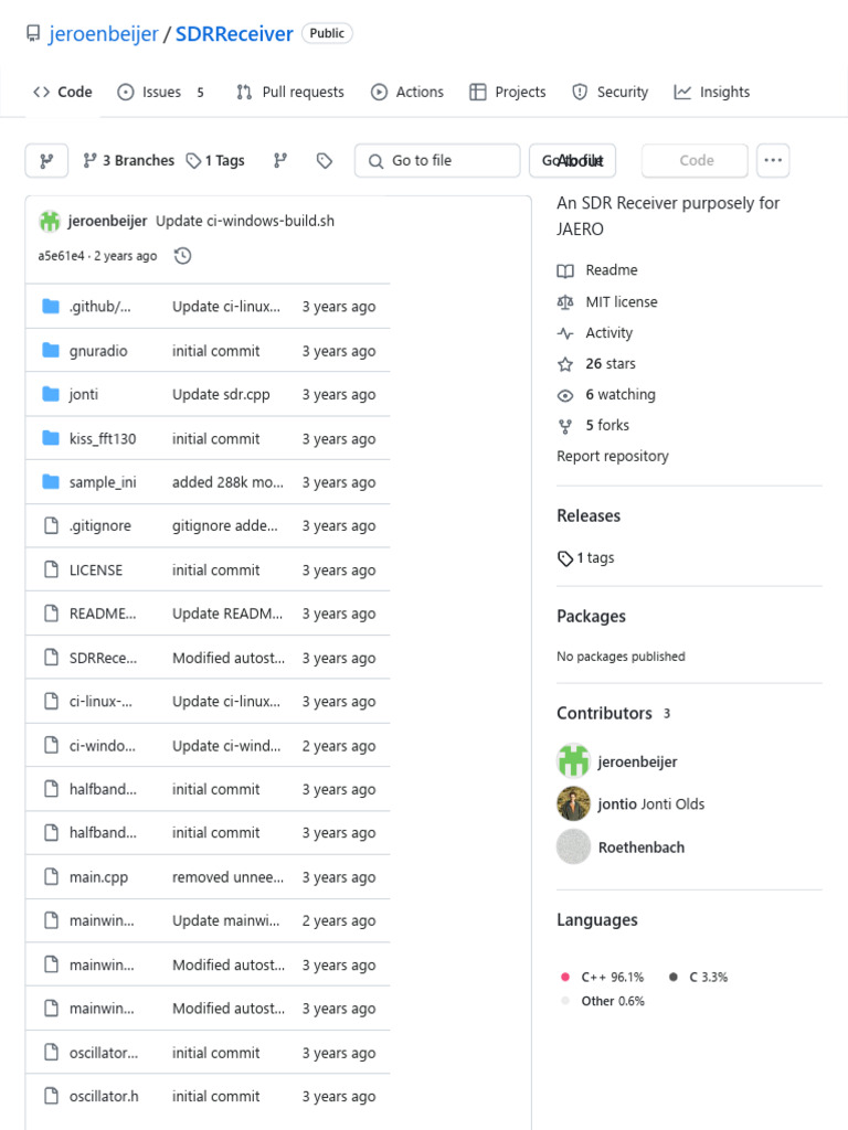 GitHub - An SDR Receiver Purposely For JAERO | PDF | Software Defined ...