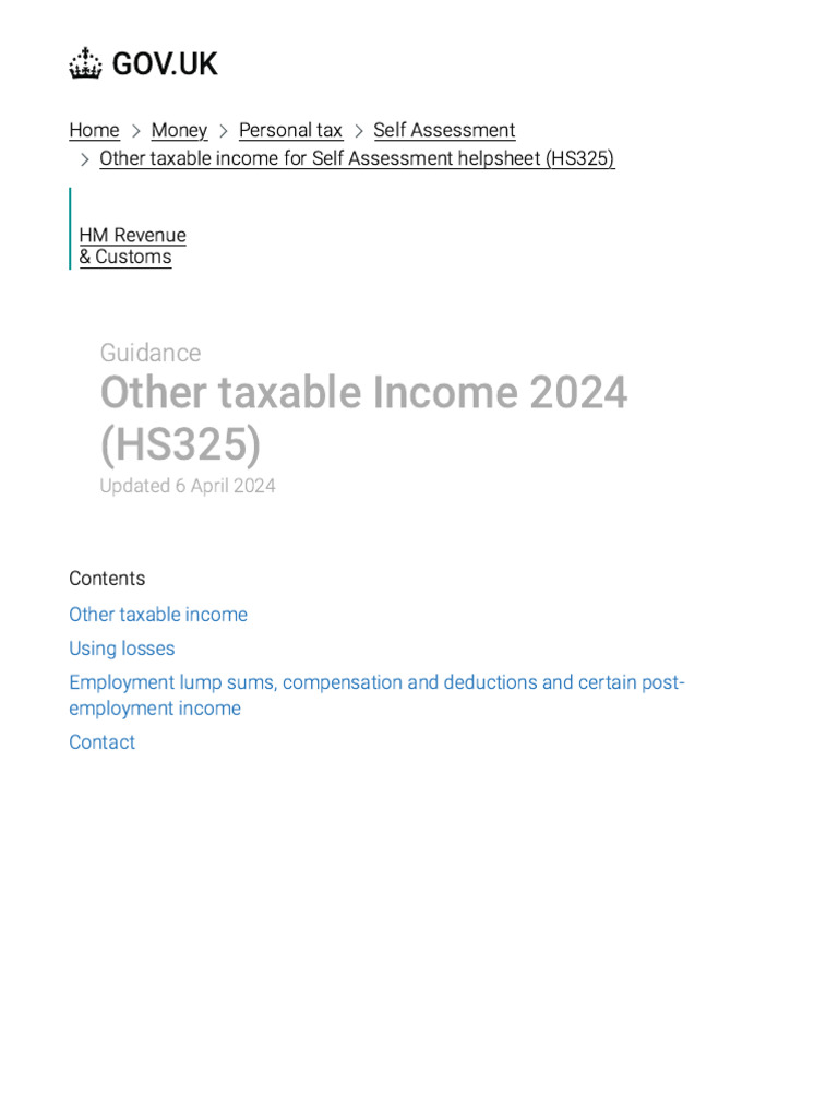 Tax Return UK File | PDF | Taxes | Tax Deduction