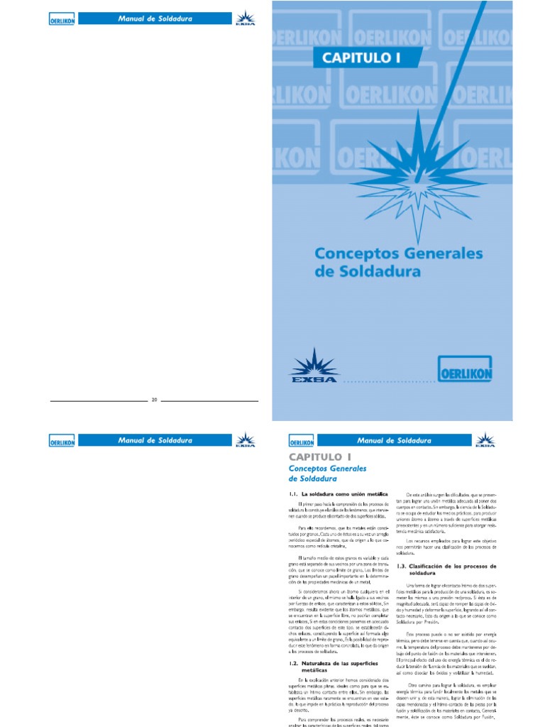 Teoría TP-09-Capítulo I-Conceptos Generales de Soldadura-2023 | PDF