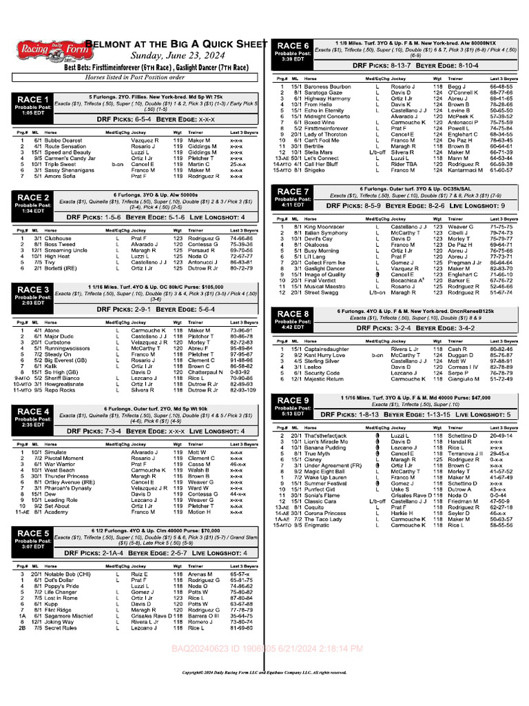 Prog. Belmont Domingo 23 | PDF