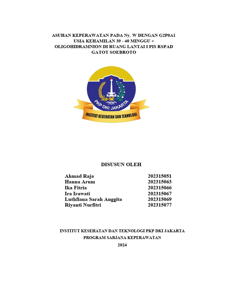 Askep Maternitas-1 | PDF | Pengembangan Diri