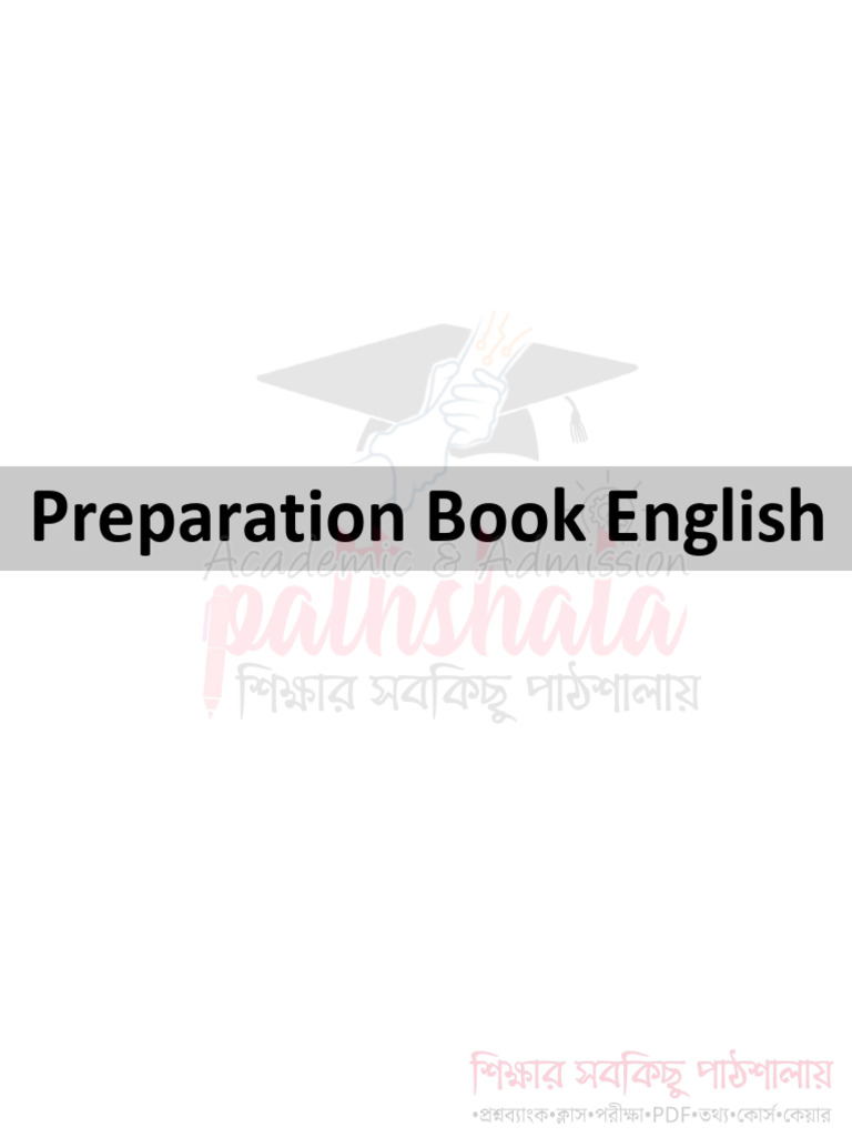 Unmesh English Preparation Book | PDF