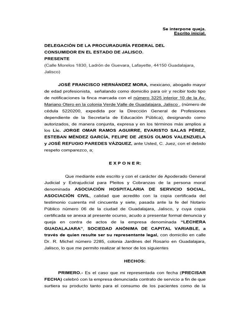 Queja Profeco Sello Rojo | PDF