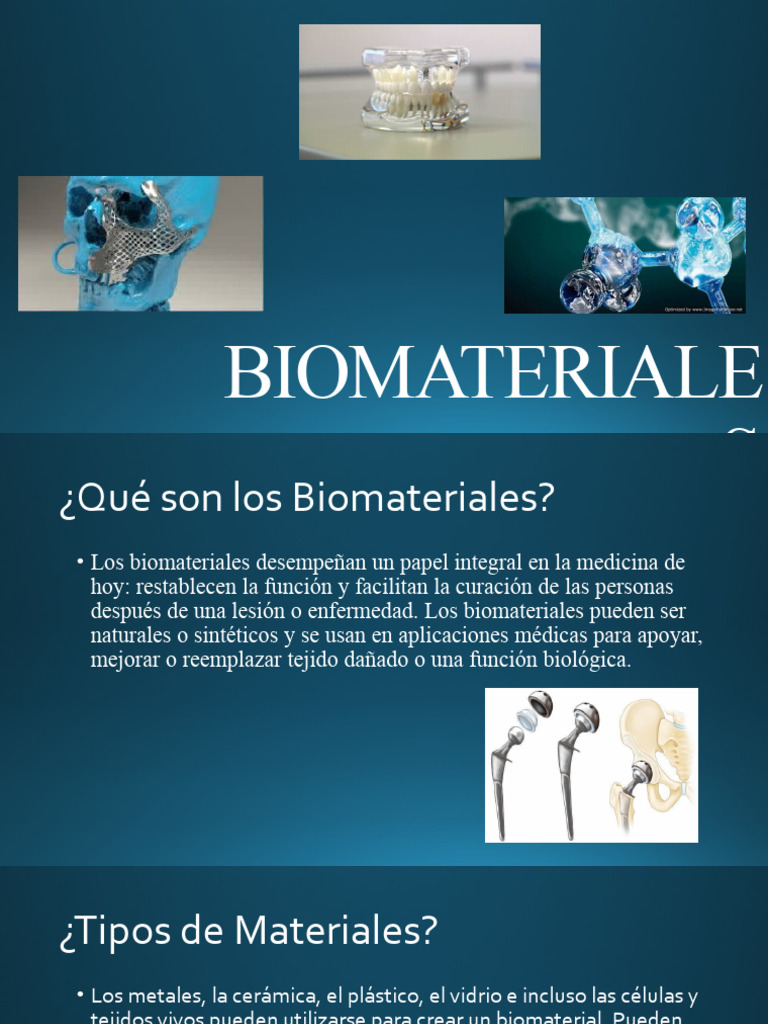 BIOMATERIALES | PDF