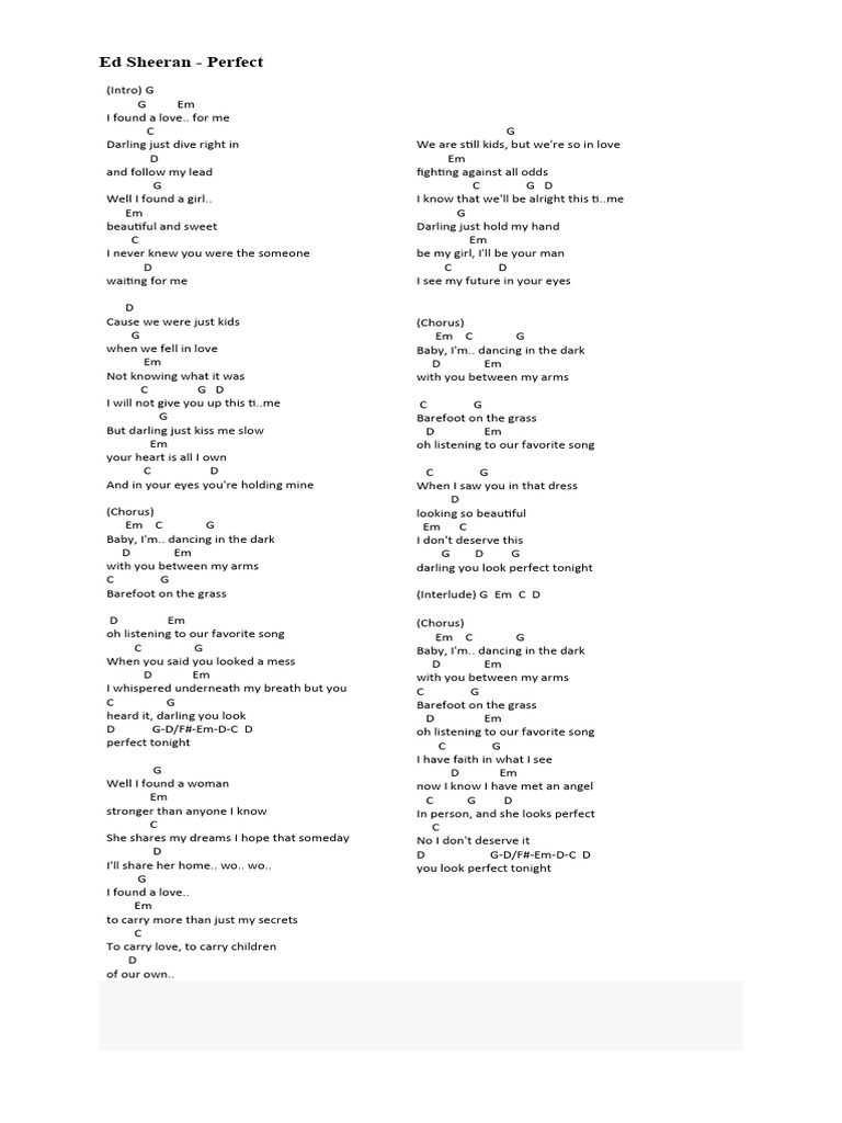 Chord Lagu | PDF | Song Structure | Song Forms