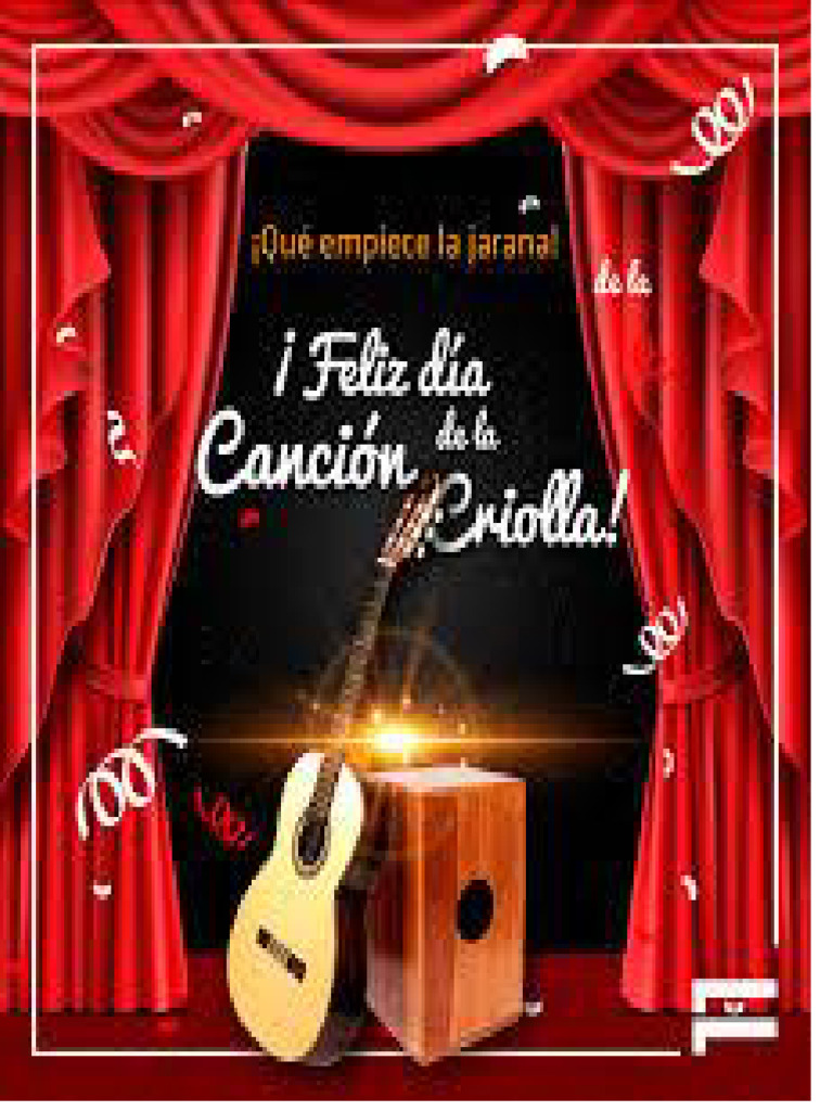 Dia de La Cancion Criolla | PDF