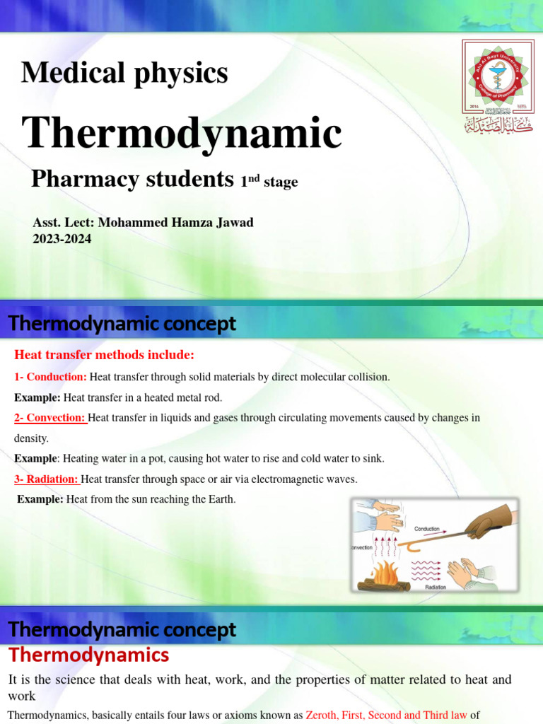 Thermodynamic | Download Free PDF | Heat | Thermodynamic Equilibrium