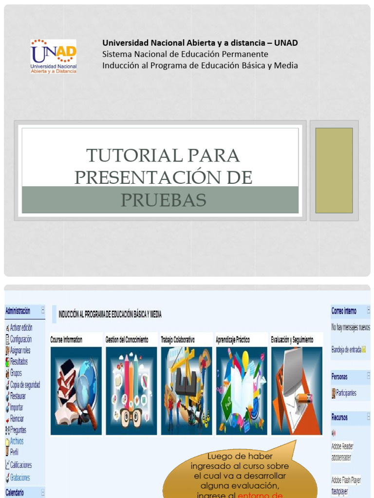 Tutorial para presentacion de cuestionarios | PDF