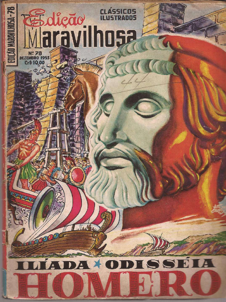 Ilíada e Odisseia em Quadrinhos (1953) - EBAL | PDF Ilíada e Odisseia em Quadrinhos (1953) - EBAL | PDF