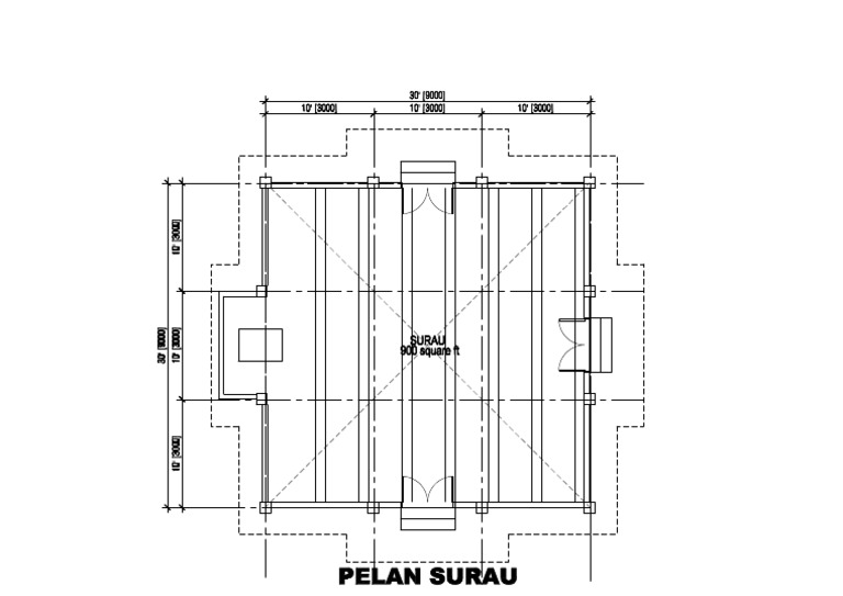 Pelan Surau | PDF