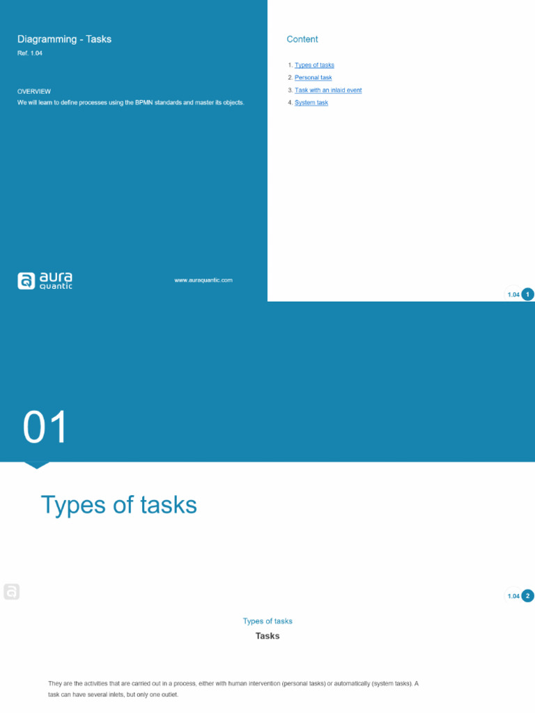 1.04 Diagramming - Tasks | PDF