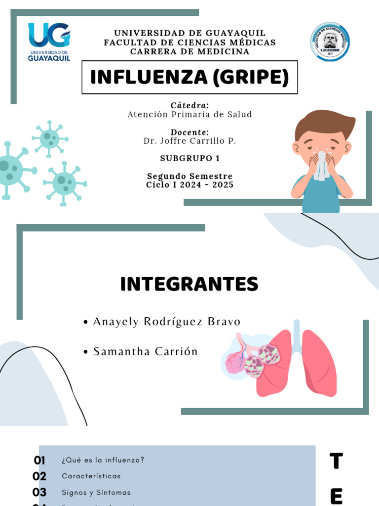 Guía Completa sobre la Influenza | PDF | Influenza | Virus de la ...